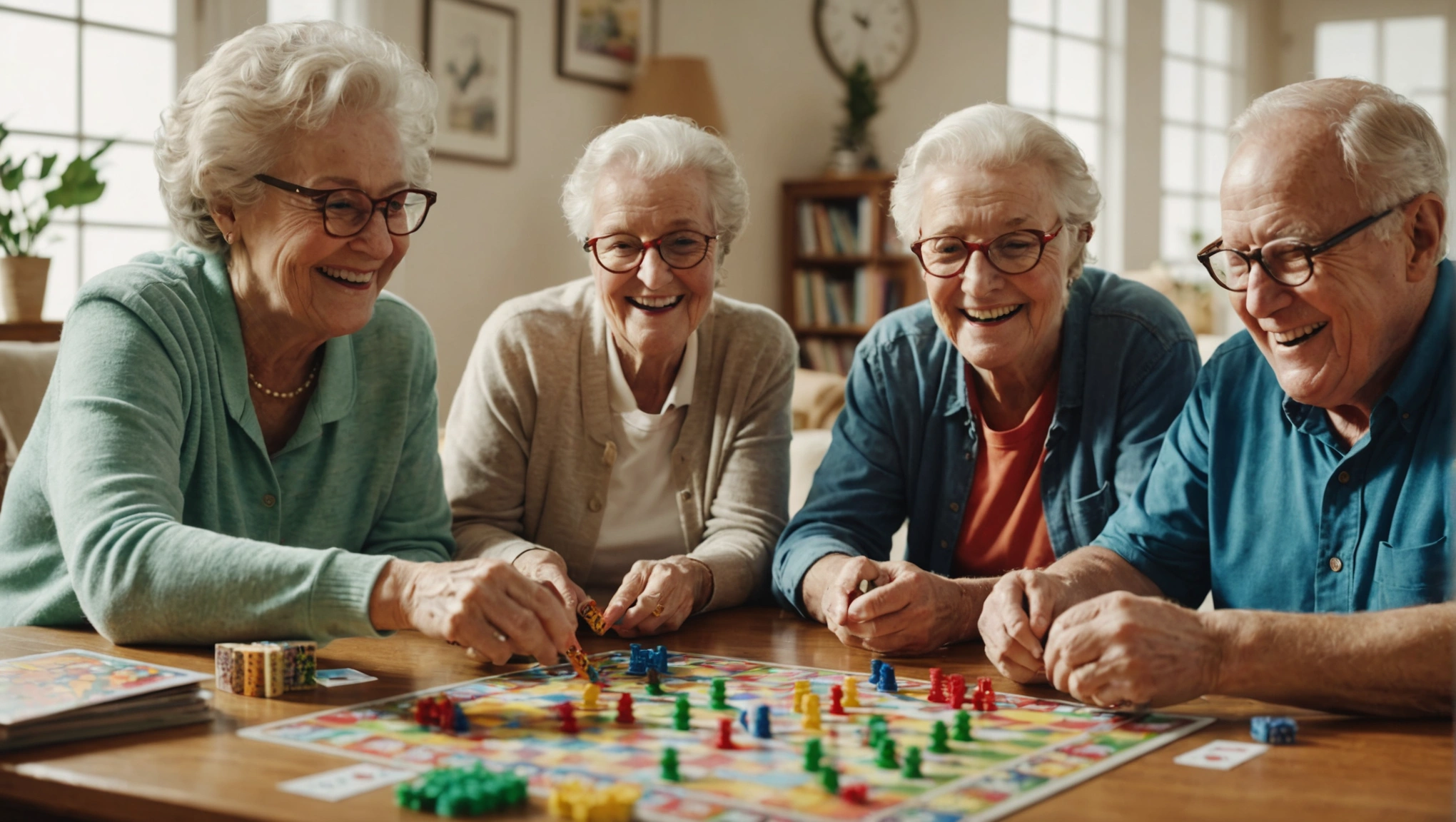 Jeux de société parfaits pour seniors dynamiques
