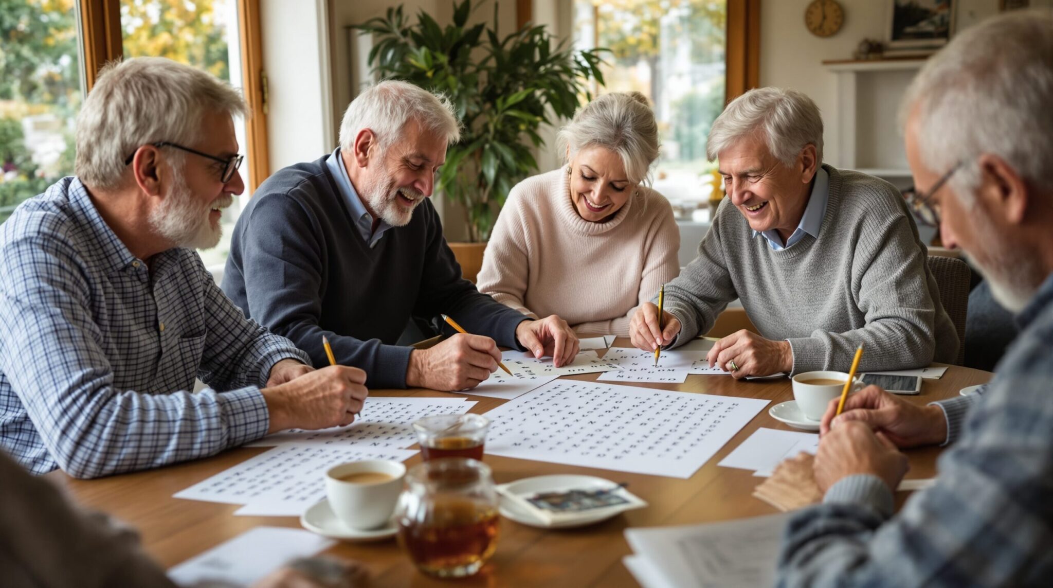 Mot caché à imprimer, 12 jeux pour booster la mémoire senior