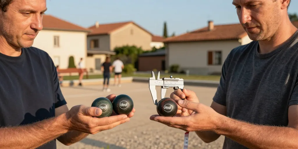 comment choisir la taille de ses boules de pétanque obut, conseil